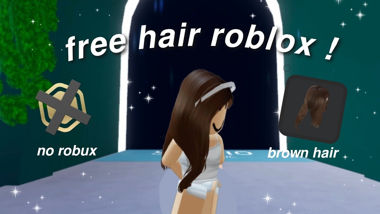 cara mendapatkan rambut gratis di roblox | free | roblox indonesia ...
