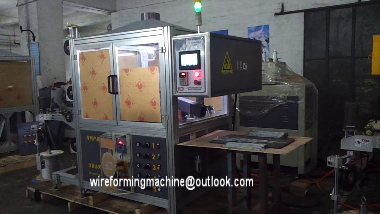steel wire rope melting and cutting machine - YouTube