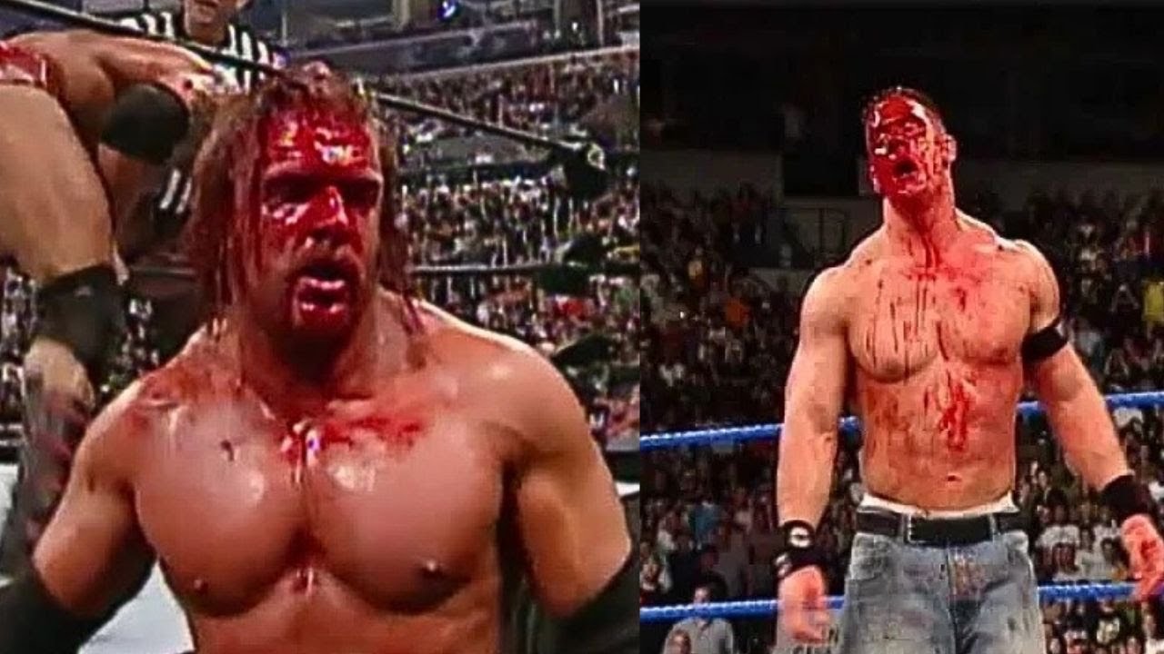 10 Most Bloody And Brutal Matches In The History Of WWE - YouTube