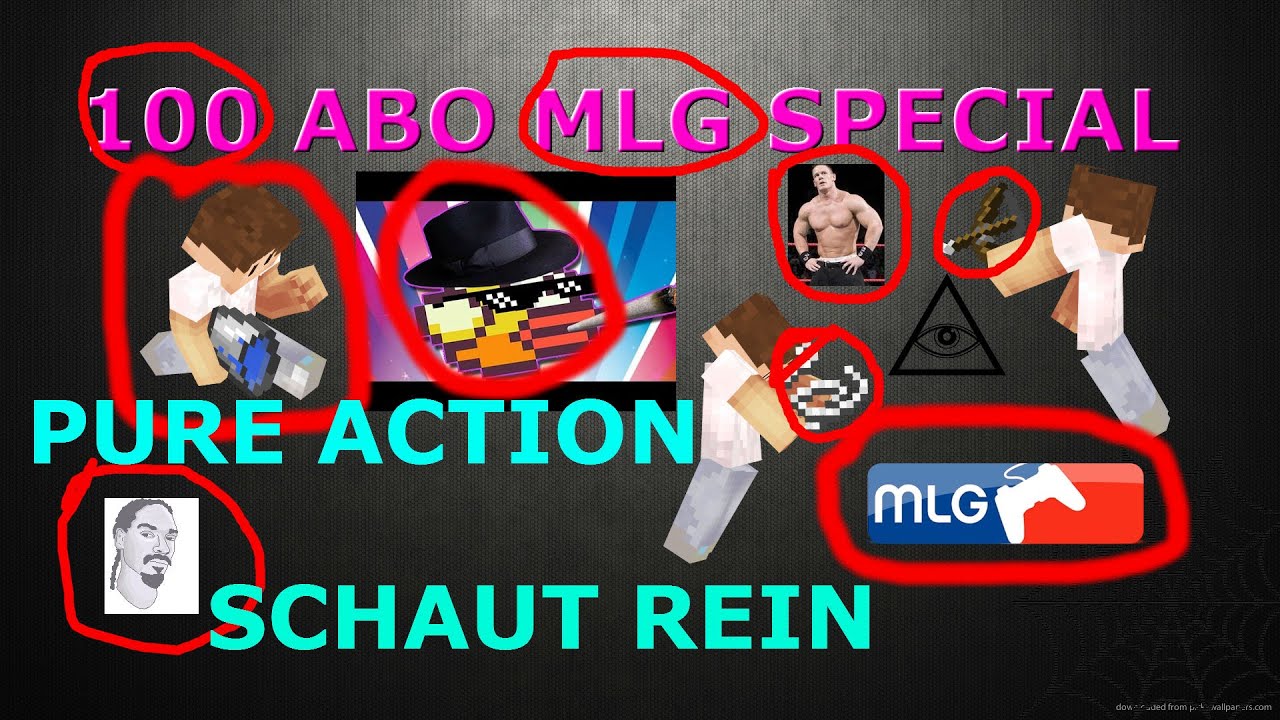 PURE MLG ACTION ! Noscopes,360,Drops, FullHD 2k 60 FPS 100 Abo Special ...