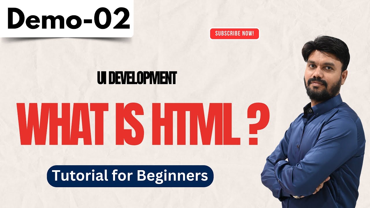 UI Development Demo 02 | What Is HTML? | Tutorial for Beginners | +91 ...