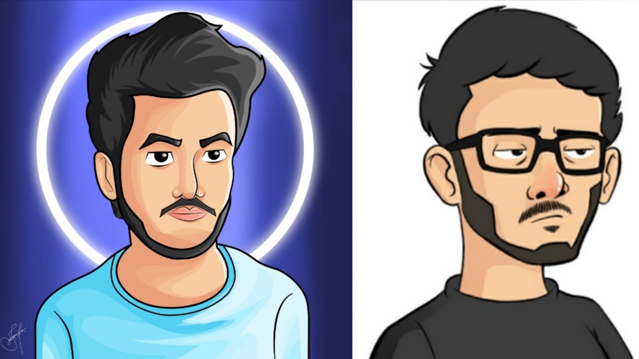 How to make logo like Carryminati Full Tutorial | 9 Minutes ...