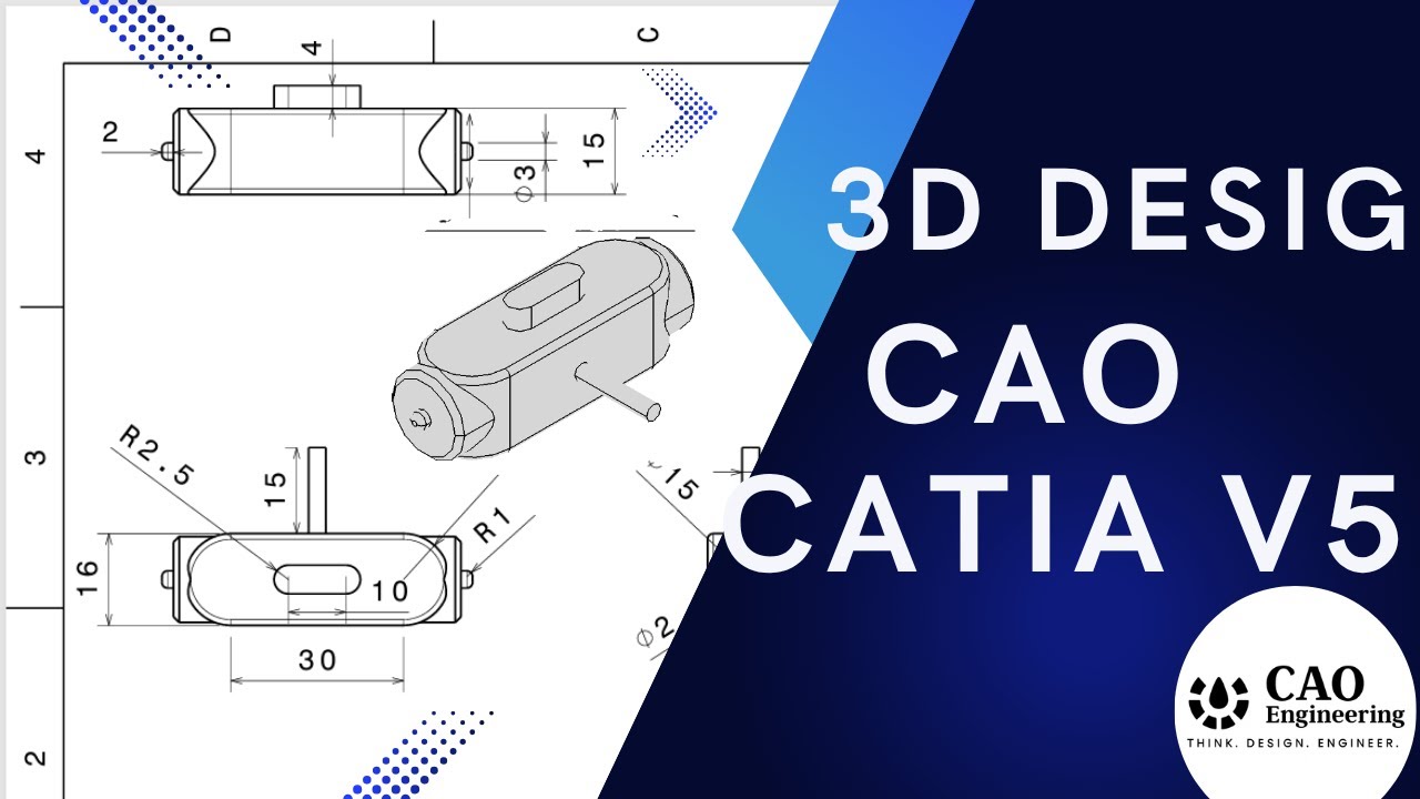 Partie 3 — Conception du support moteur du véhicule sous CATIA V5 | # ...
