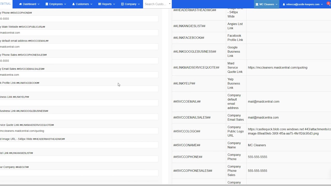MC Templates Global Template - YouTube