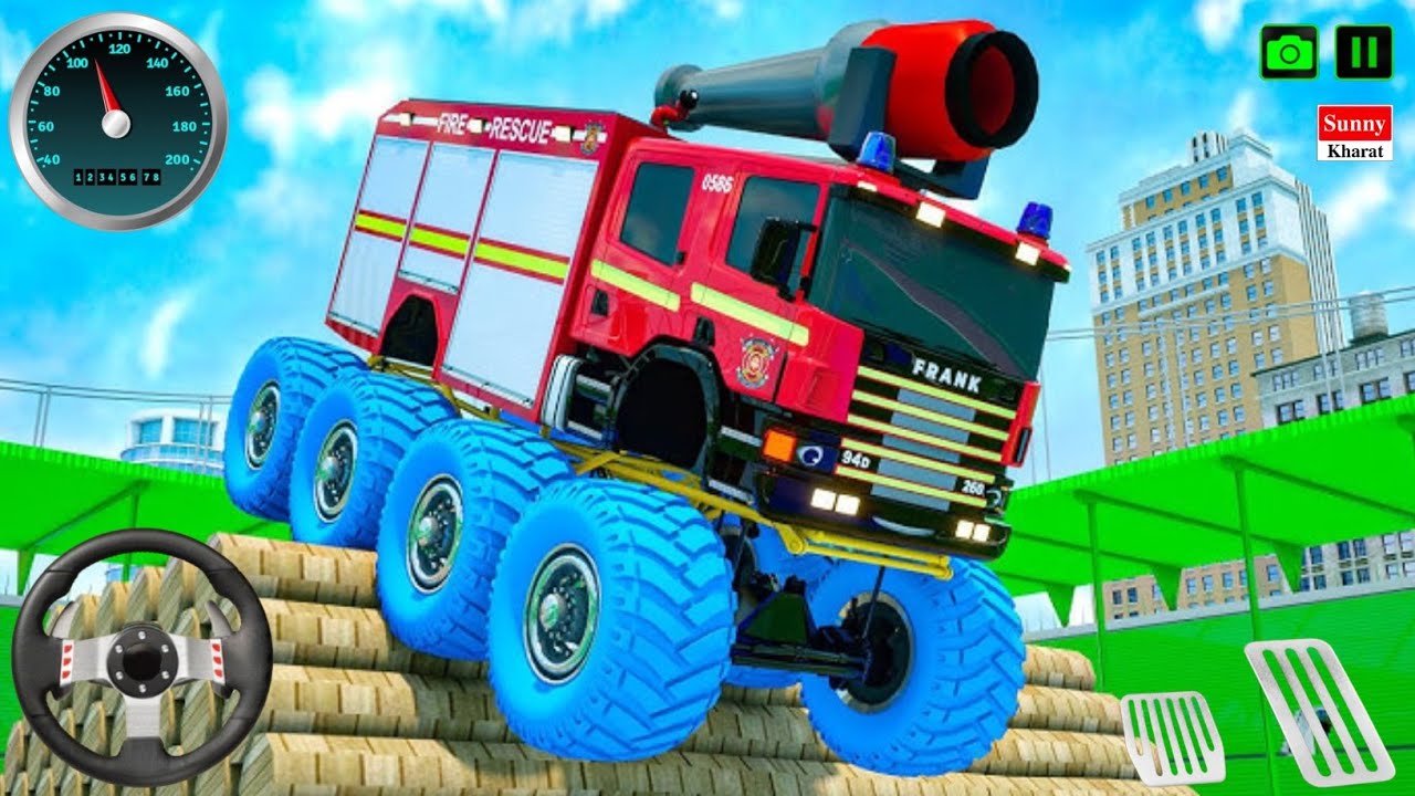 Monster Truck Simulator 3D - Derby Crash Monster Truck Stunts - Android ...