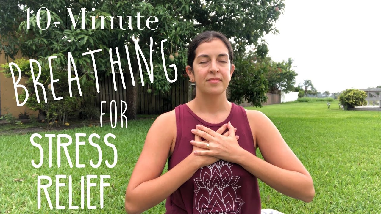 Yoga All Levels: Breathe Away Stress - YouTube