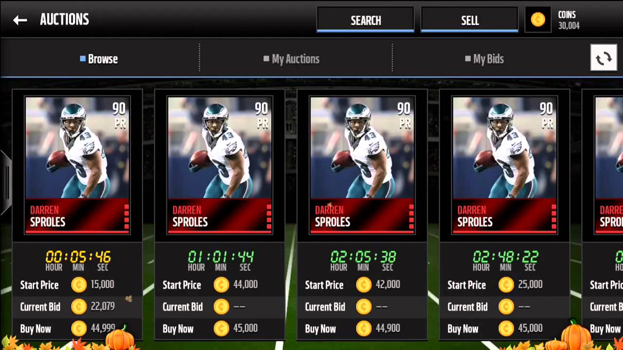 Madden Mobile 16 - All Pro Pack Opening! - YouTube