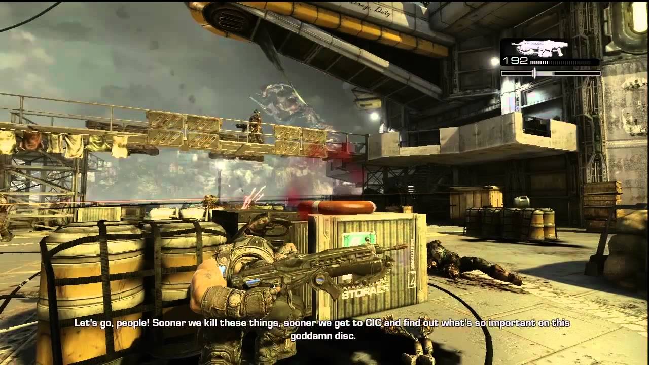 Gears of War 3 - Gears of War 3 Walkthrough - Act 1 - Chapter 1 - YouTube