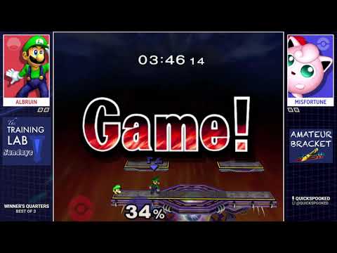 TTL Amateur Bracket #9 Winner's Quarter's Albruin (Luigi) vs Misfortune (Puff)