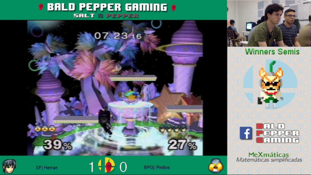 Salt n' Pepper #12 SSBM – SF| Herran (Marth) Vs BPG| Pinillos (Sheik ...