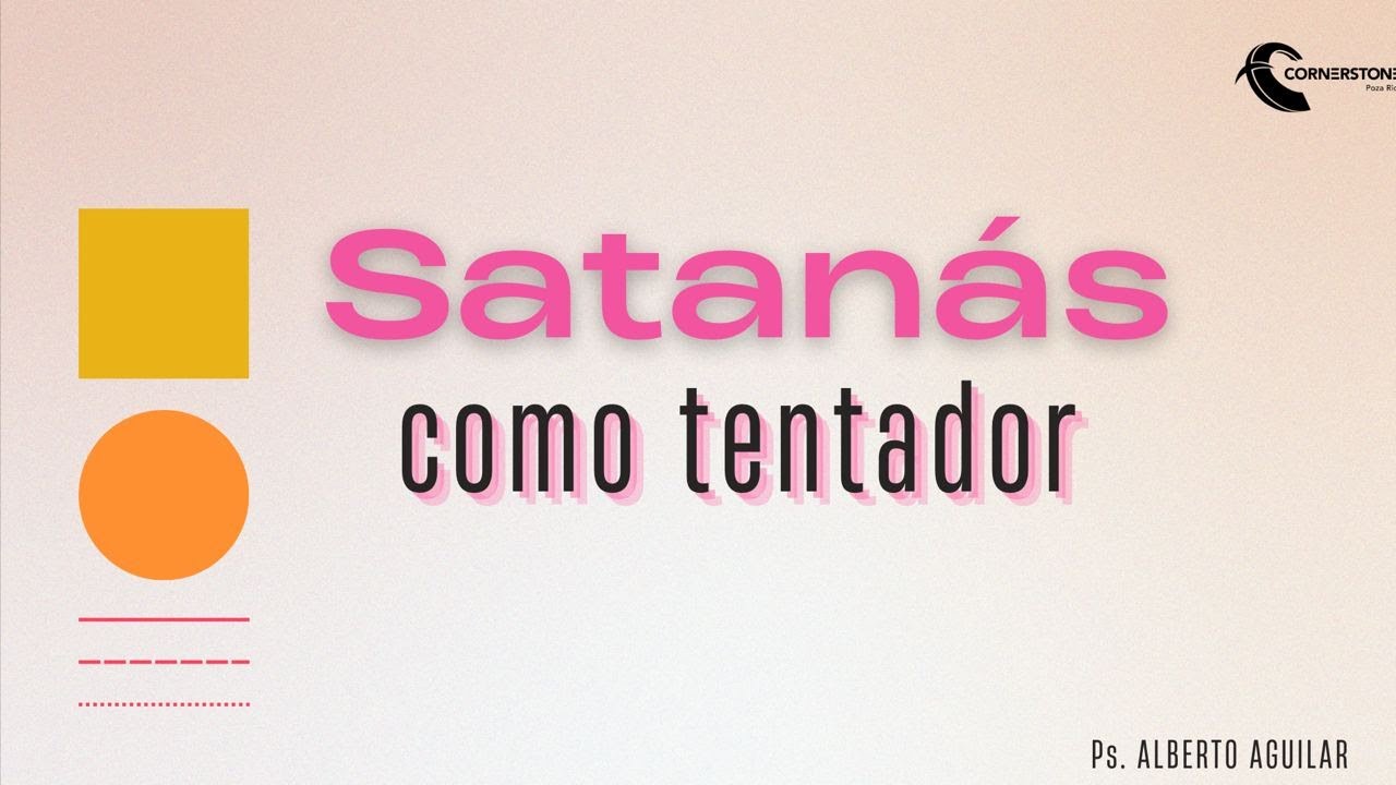 "SATANÁS COMO TENTADOR" - PS ALBERTO AGGI - YouTube