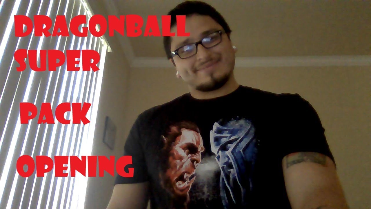 Dragonball Super Booster Pack Opening Part 1 - YouTube