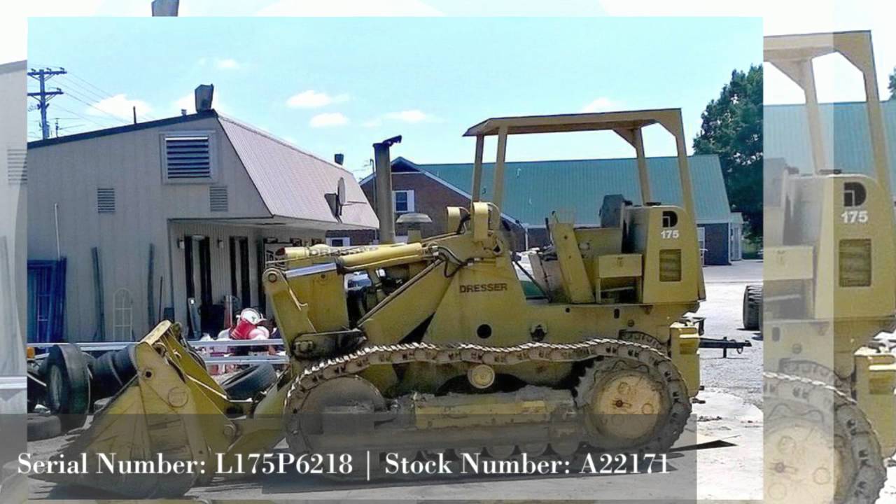 1963 International 175B Crawler Loader - YouTube