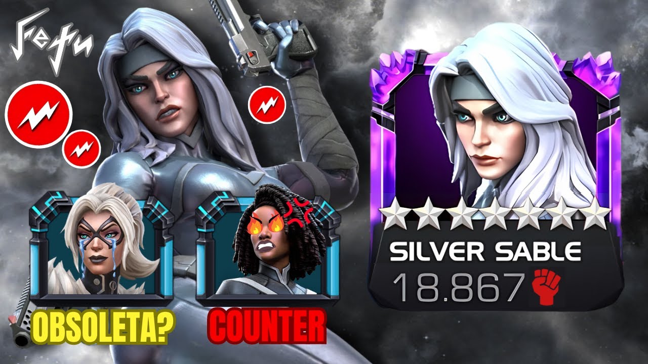 SILVER SABLE | ¿Nueva DIOSA HÁBIL? | DAÑO y UTILIDAD | Reacción ...