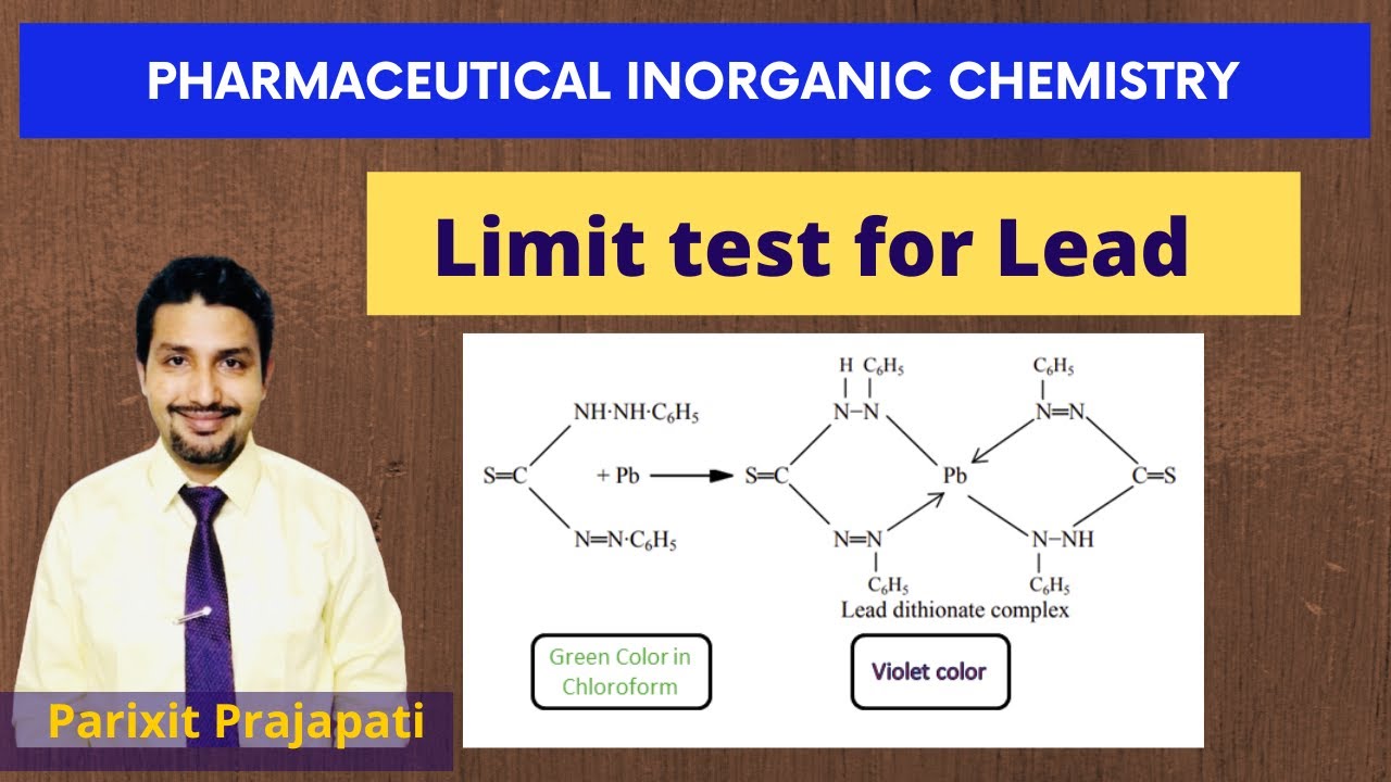Limit test for Lead। Pharmaceutical Inorganic chemistry ...