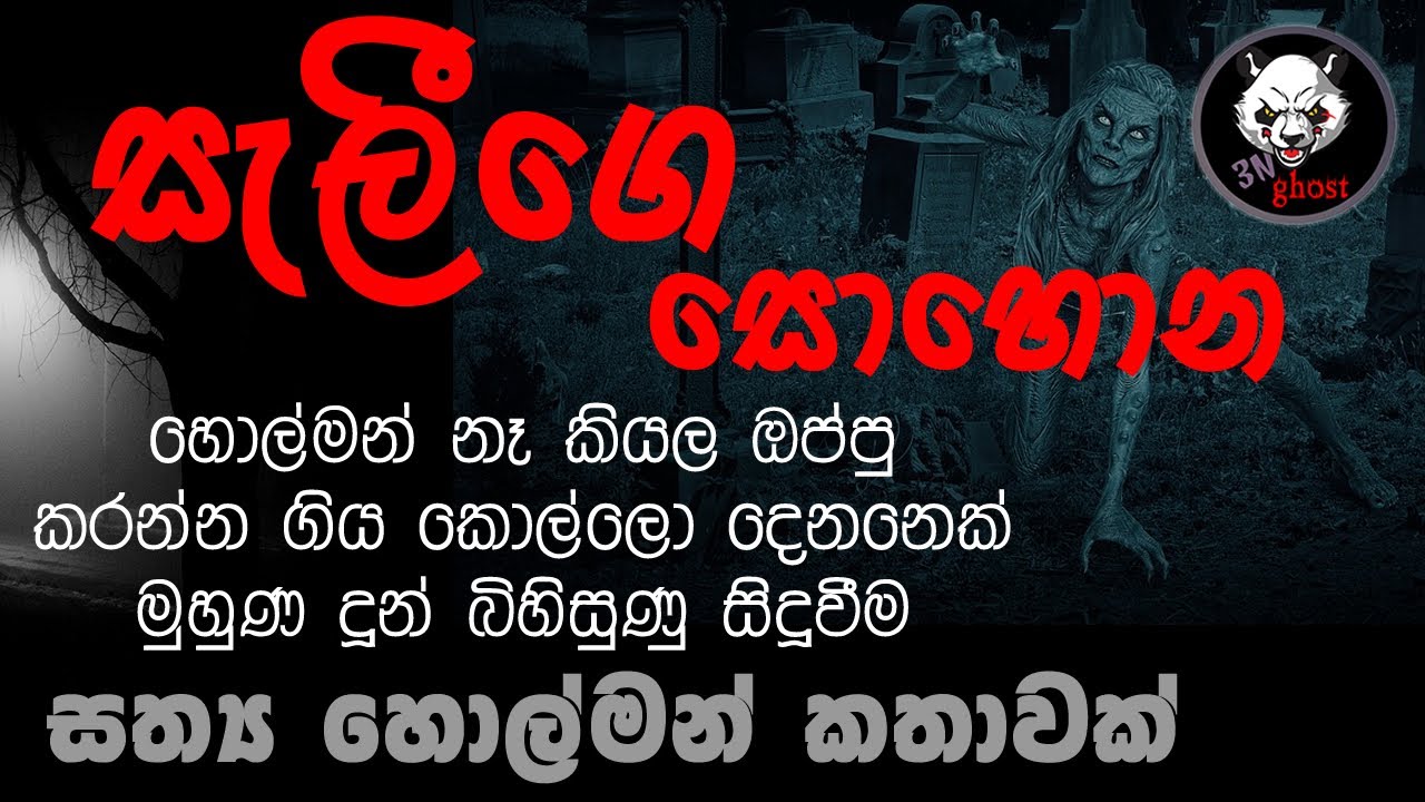 Holman katha | Sinhala holman katha | Sinhala ghost story | 3N Ghost ...