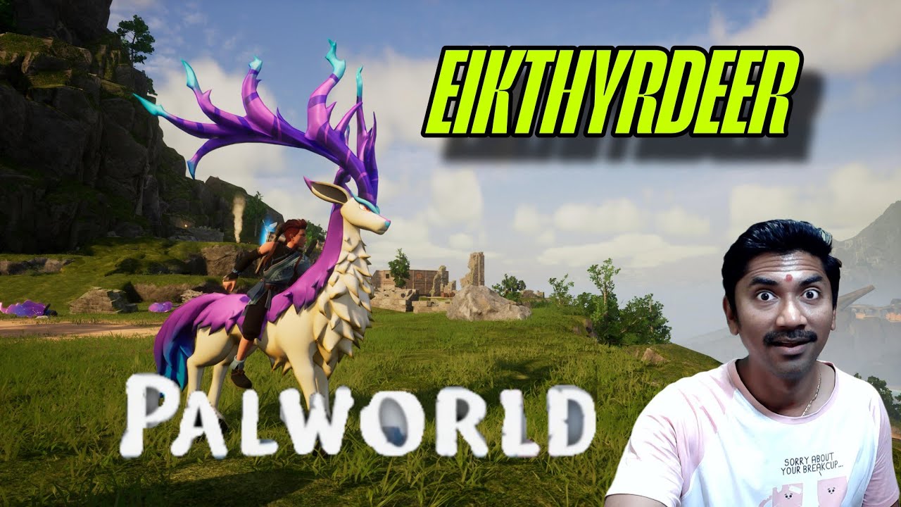 FINALLY RIDING ON EIKTHYRDEER || EXPLORING NEW THINGS || PALWORLD ...
