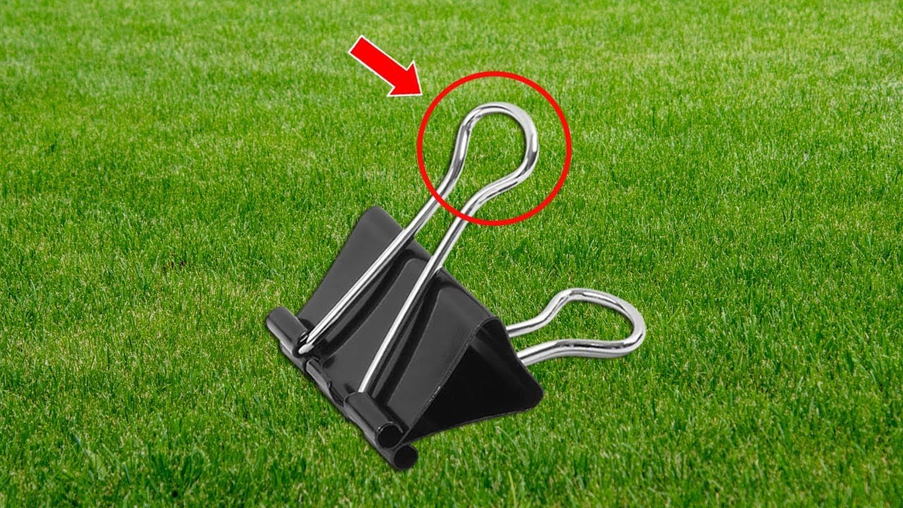 Few people know about this amazing function of the paper clip - YouTube