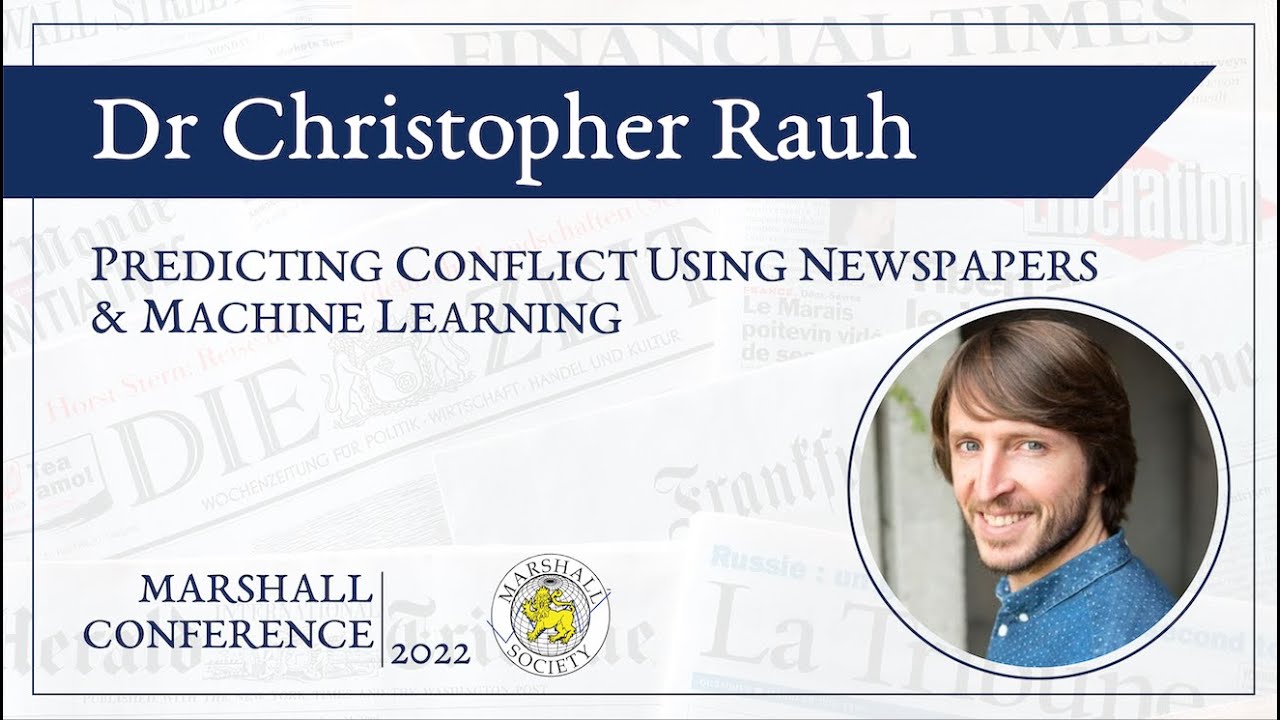 Predicting Conflict Using Newspaper Text w/ Dr Christopher Rauh - YouTube