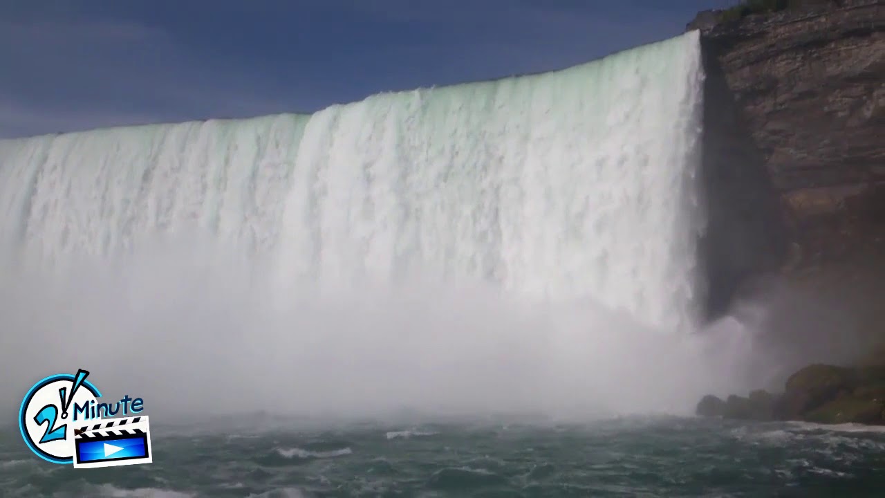 {AMAZING NATURE} Niagara Waterfall - Volume of water: 567,811 Liters ...