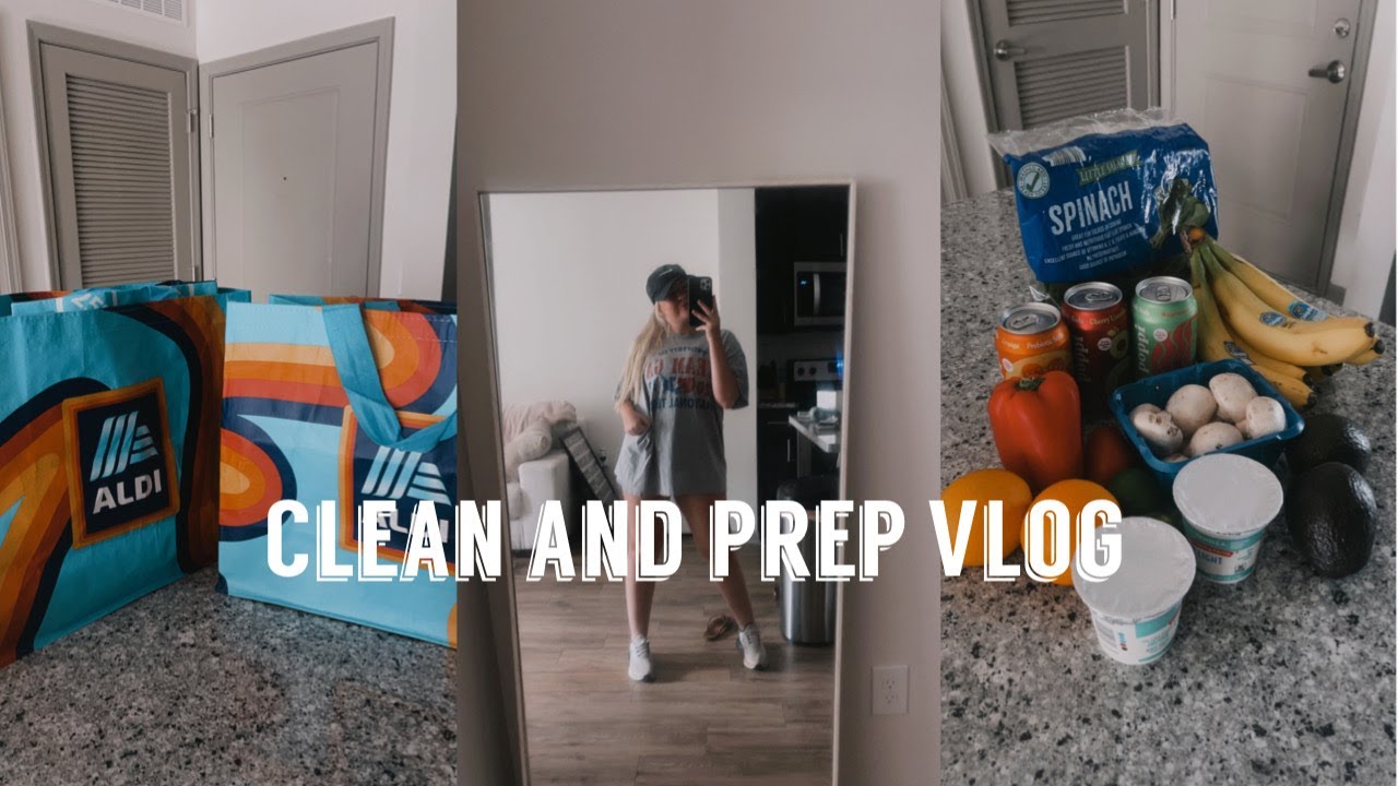 Clean and Prep VLOG for the 1st day of work - YouTube