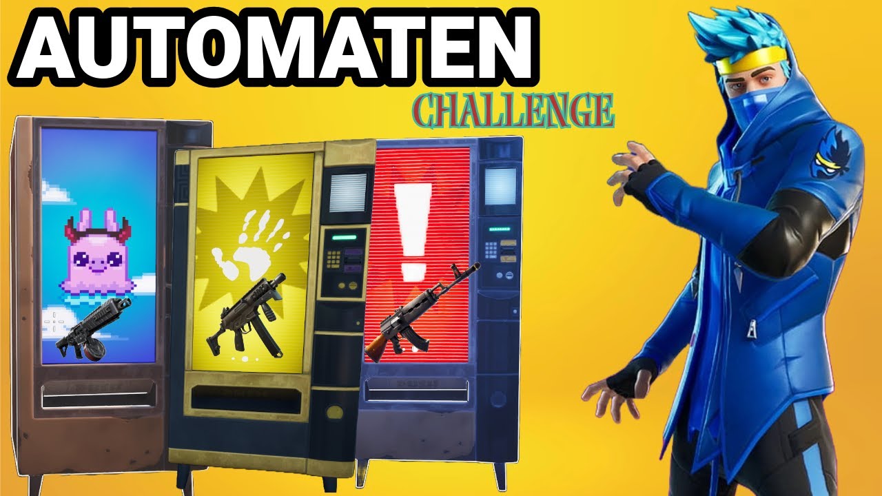 FORTNITE :AUTOMATEN CHALLENGE :) - YouTube