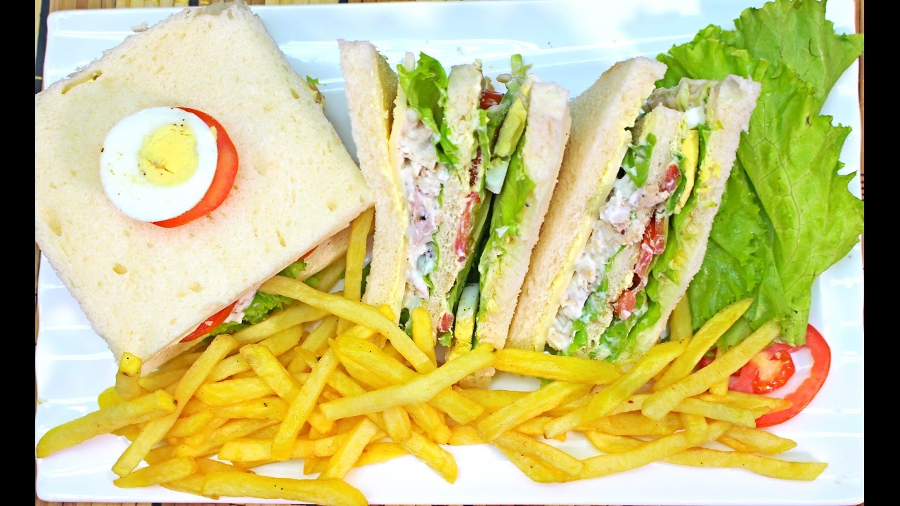 CLUB SANDWICH RECIPE - YouTube