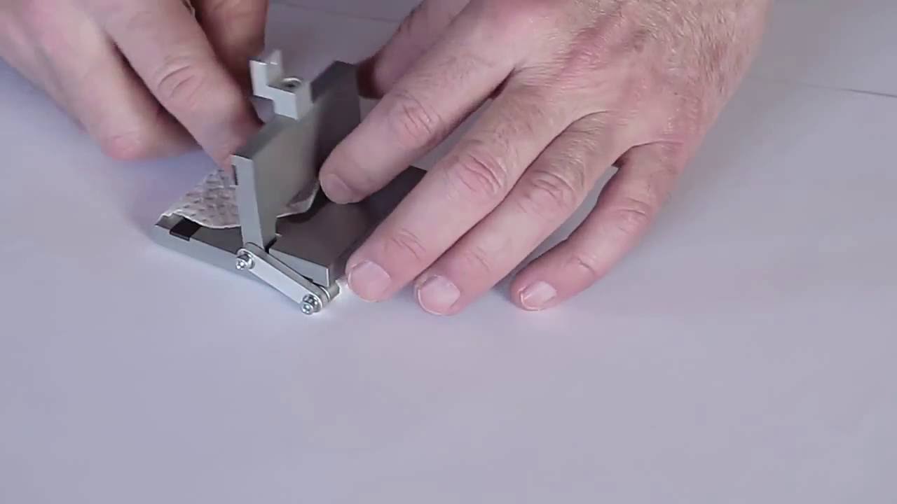 ASTM D1894 - Sample Holding Sled for Friction Testing - YouTube