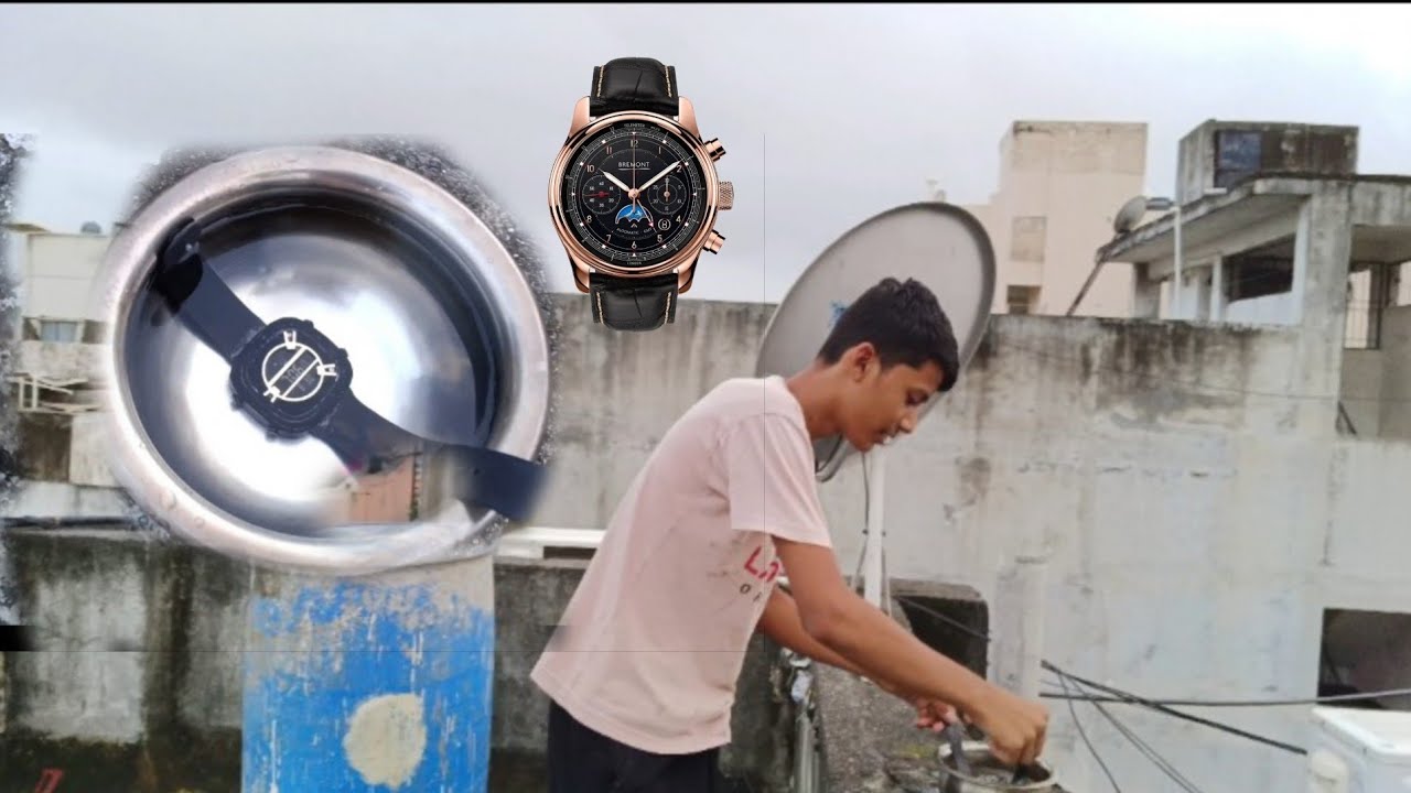 waterproof testing for watch - YouTube