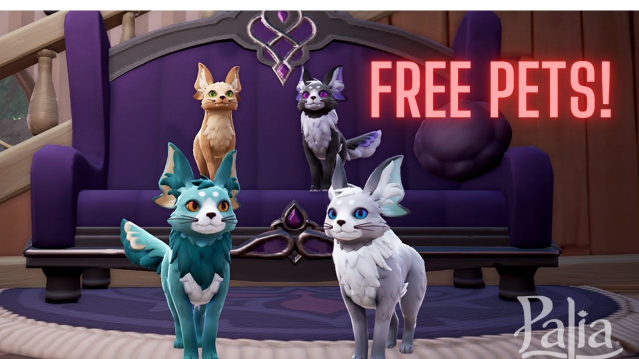 GET PETS IN PALIA FOR FREE! - YouTube
