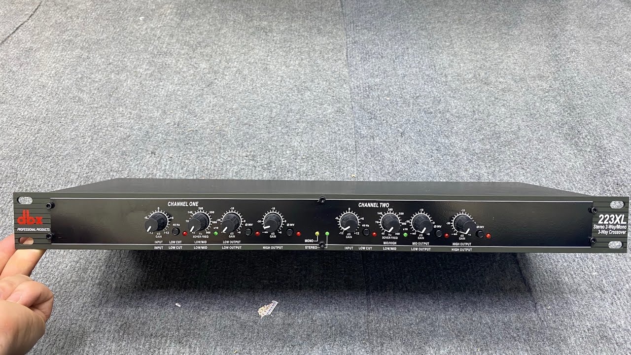 Crossover DBX 223XL chia Full , cắt Sub Hay, dễ chỉnh gửi 2 khách. Lh ...