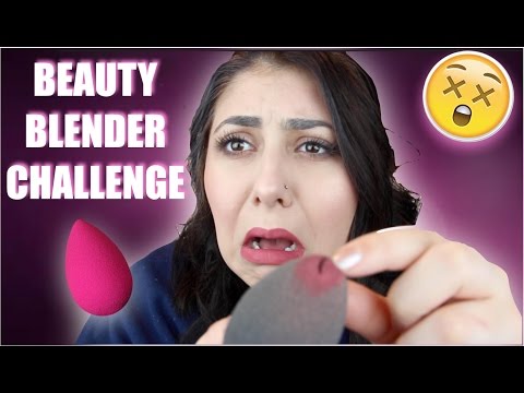 FULL FACE USING ONLY THE BEAUTY BLENDER *CHALLENGE*