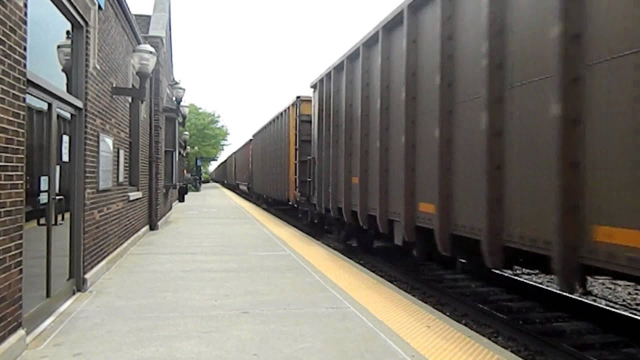 BNSF 6224, 9437 coal train La Grange,IL 5/26/13 - YouTube