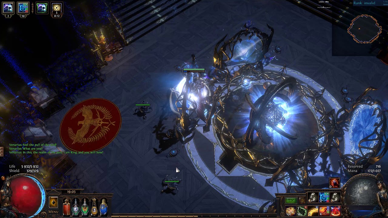 Cortex / POE 3.11 Harvest / Miner Ball Lightning (3day) - YouTube