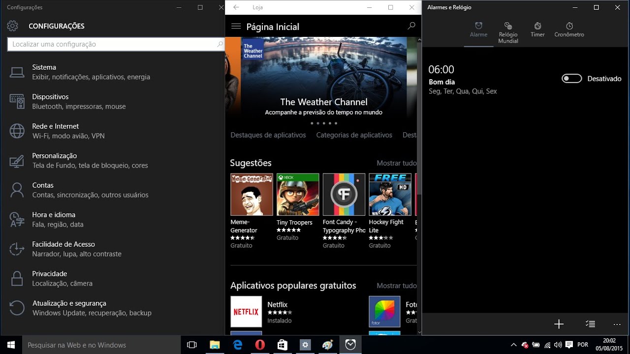 Como ativar Tema Escuro nas configurações e Apps do Windows 10 + Extras ...
