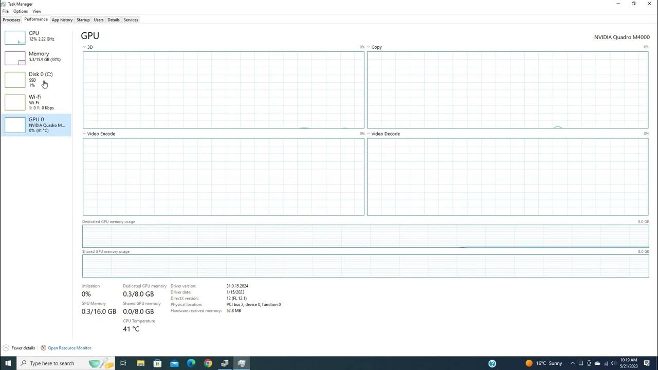 How to find computer specs in Windows (using Task manager) - YouTube