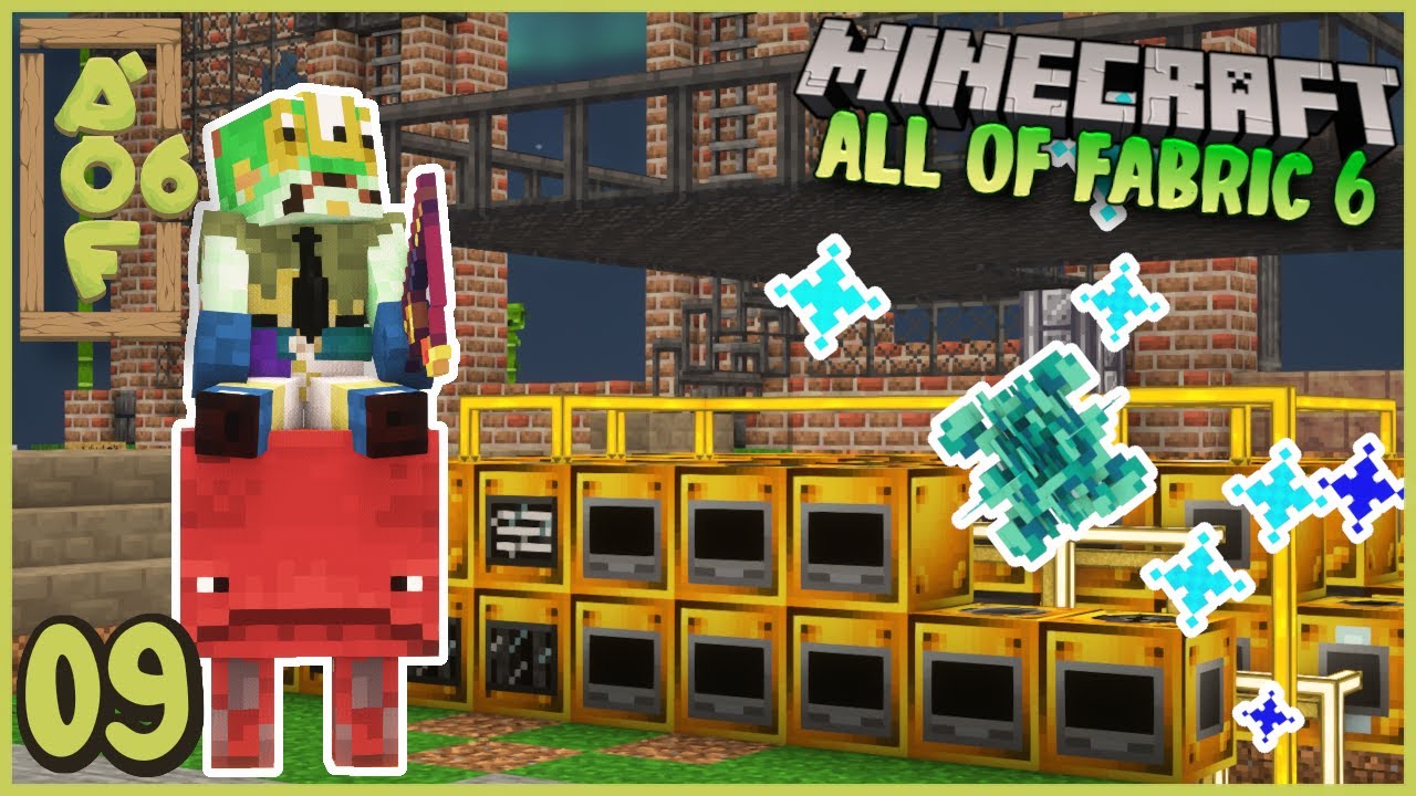 A Star Studded Factory | All of Fabric 6 Minecraft Modpack | 09 - YouTube