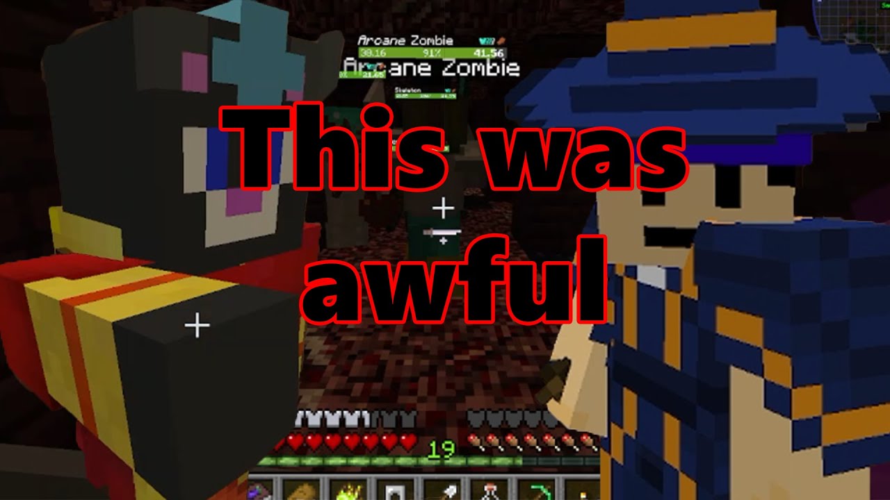 We're Already Bad at Minecraft So We Added Mods to Make It Worse - YouTube