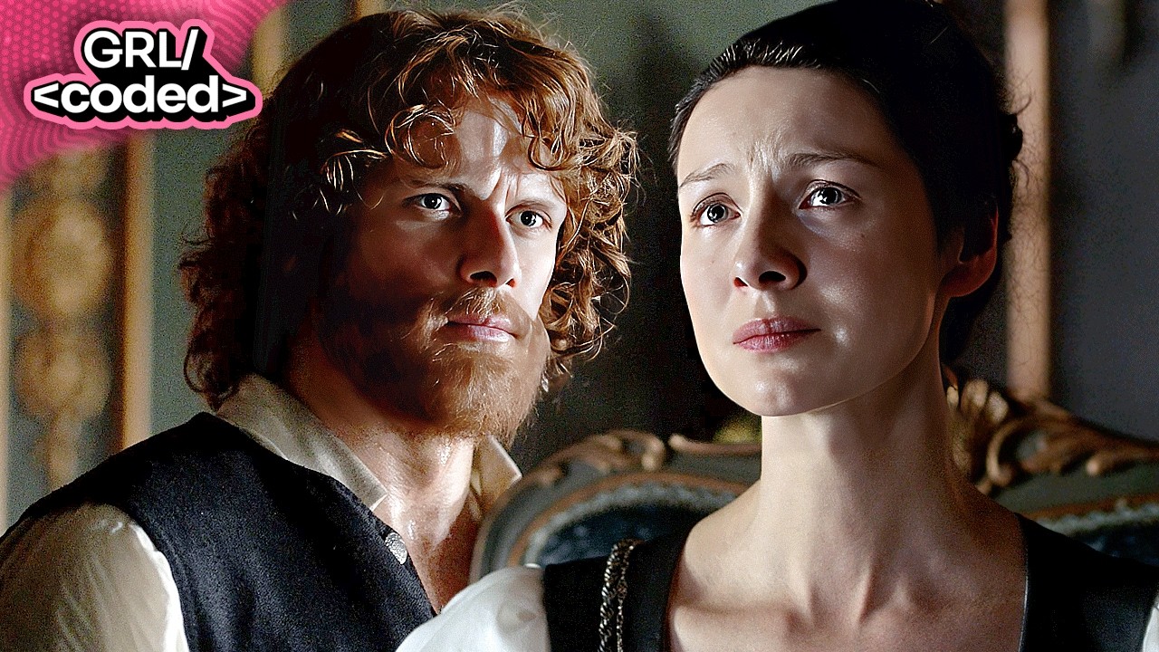 outlander (2016) - claire tells jamie she slept with king louis - YouTube