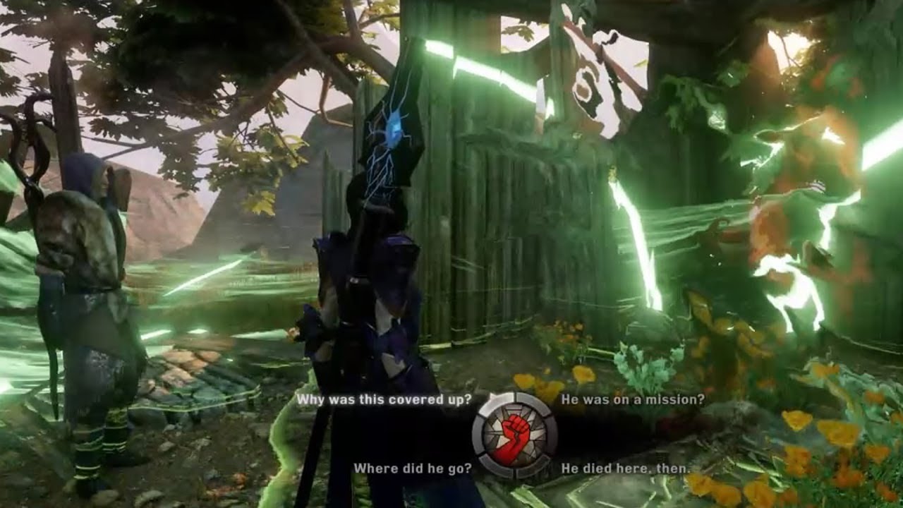 Dragon Age Inquisition Talk to Telana's spirit with Solas - YouTube