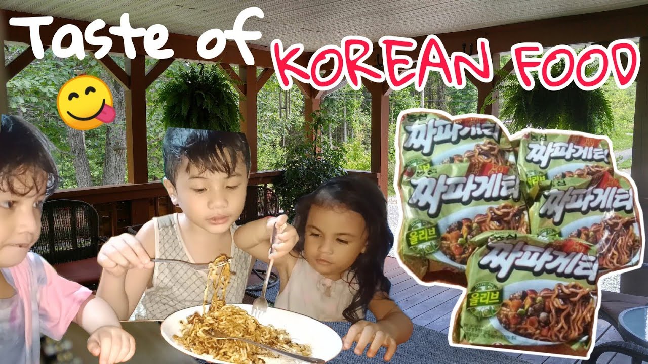 Korean Food 😋 | Pansit Canton Ng Korea ano kaya Ang lasa? - YouTube