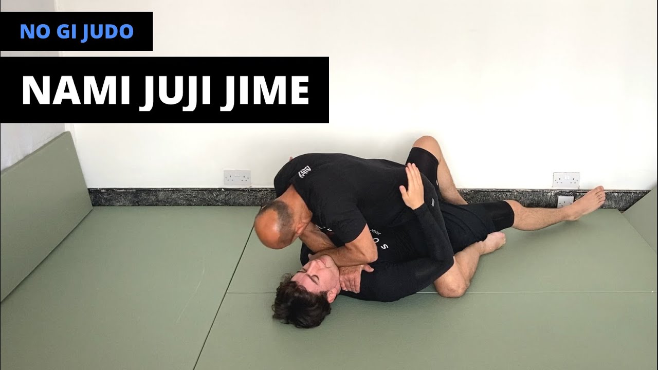 No Gi Judo | 並十字絞 | Nami Juji Jime (Cross strangle) - YouTube