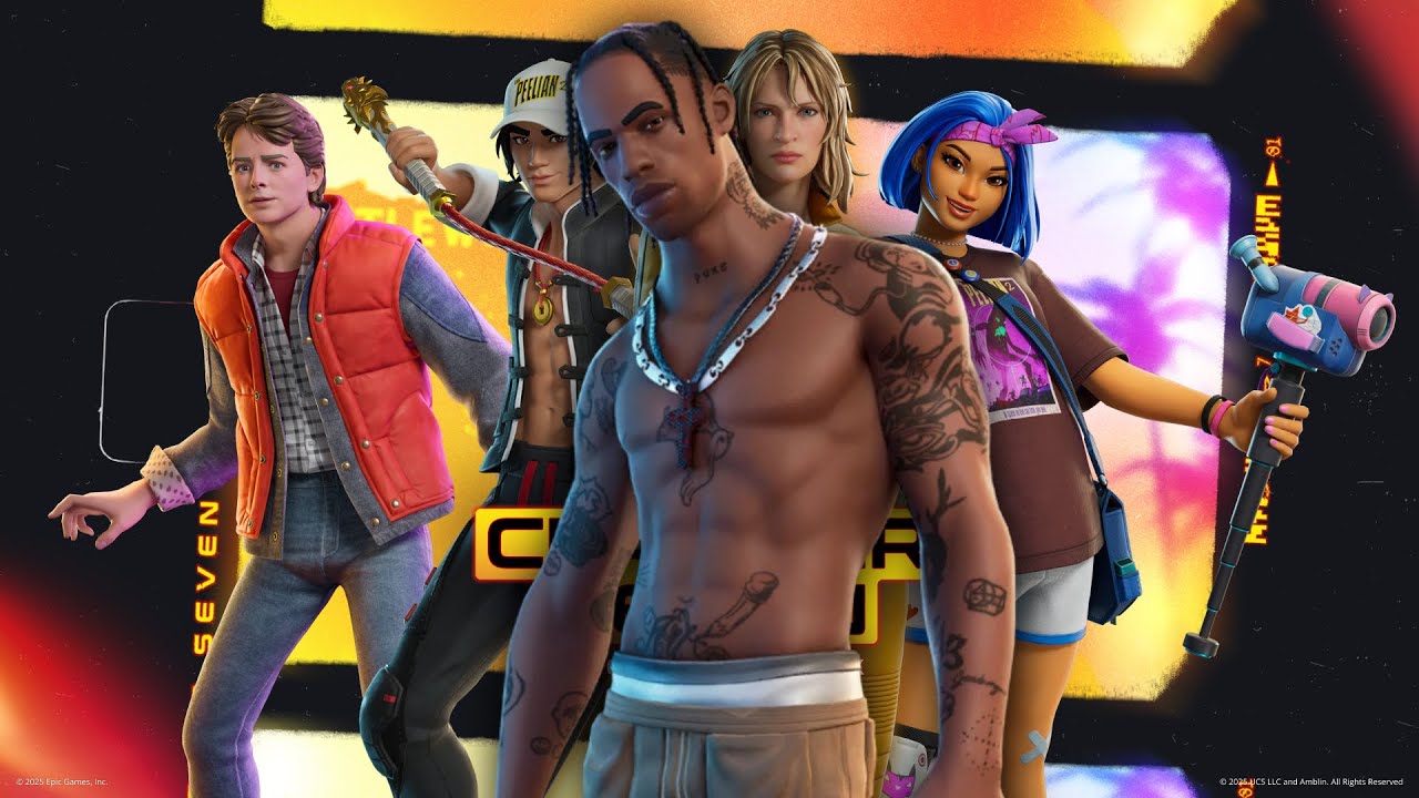 TRAVIS SCOTT SKIN IS BACK IN FORTNITE CHAPTER 7! - YouTube