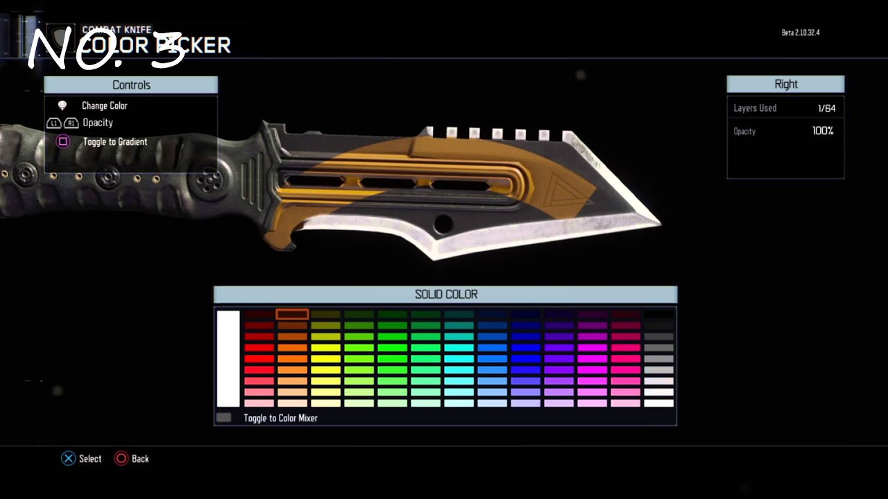 Ep.1 Road To 100 Knives Designs Challenge in BO3 Beta - YouTube