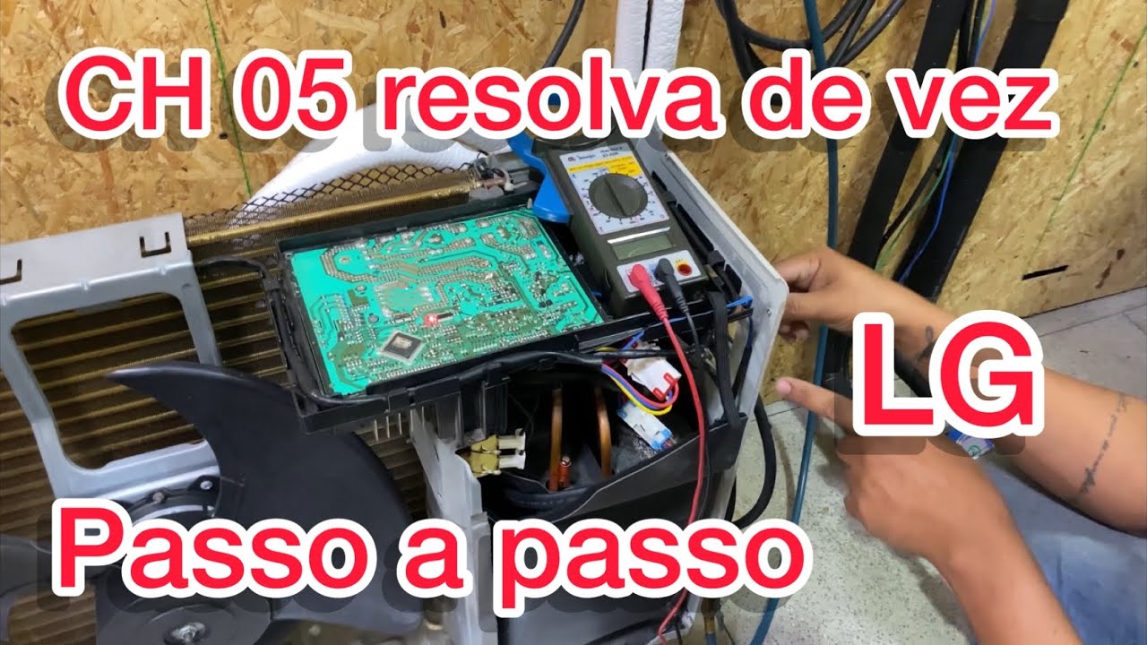 CH 05 LG saiba como resolver esse código de erro Lg #rac #climalg # ...
