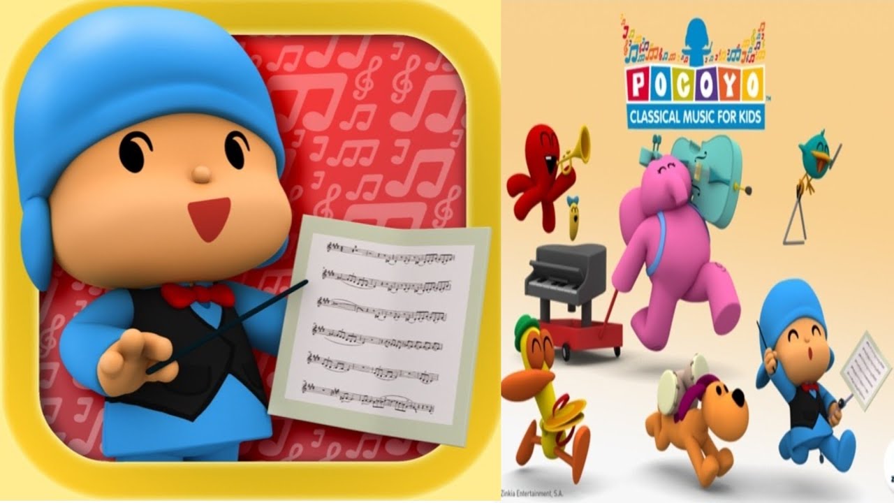 Pocoyo Classical Music For Kids (شرح عن اللعبة) - YouTube