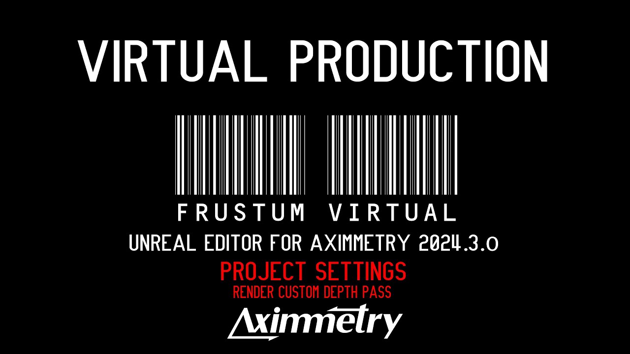 Project Settings - Render Custom Depth Pass - Unreal Editor for Aximmetry 2024.3.0 - YouTube