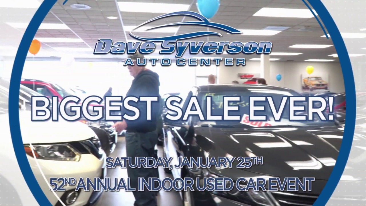 Dave Syverson Auto Center "Indoor Event 2020" - YouTube