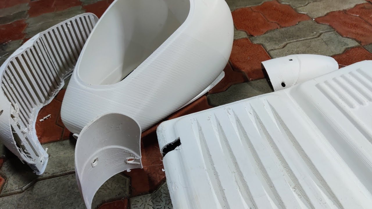 3D prototype front fender cover @electraworld7573 #howtodo - YouTube