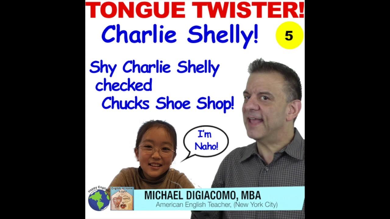 SH & CH Pronunciation Practice with this Tongue Twister English Lesson ...